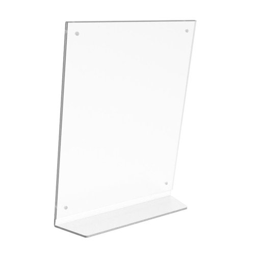 Wrought Studio Whistler Clear Acrylic Picture Frame, Plexiglass Desktop Sign Holder, Photo ...